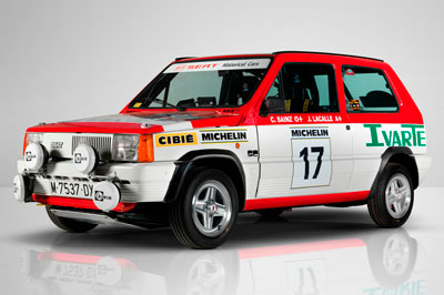 "Carlos Sainz" Fiat Panda Group 2 wheel arches